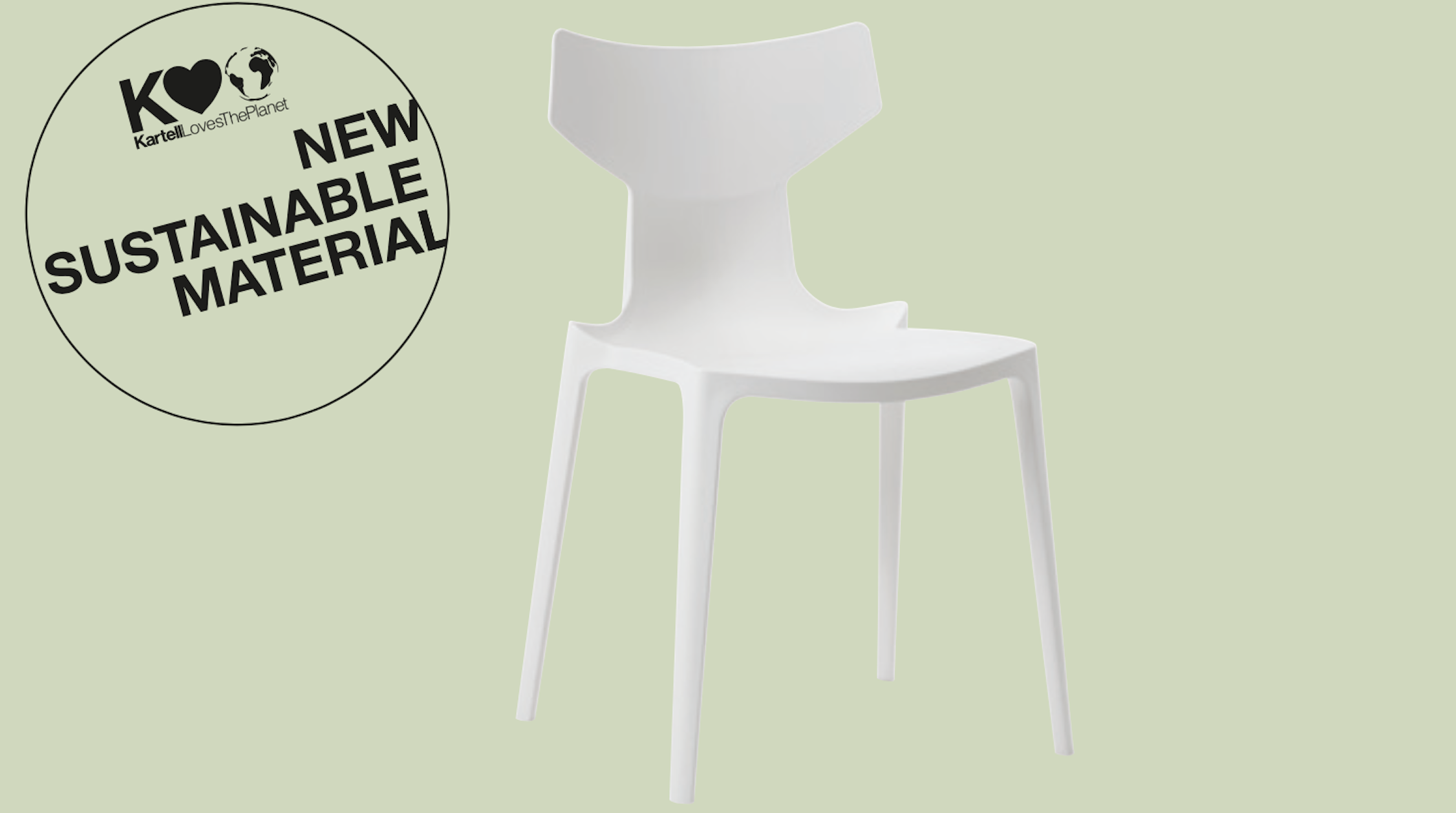 RE-CHAIR: Kartell's New Chair for Nature – Sihir Mobilya